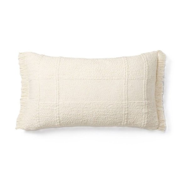 Threshold | Accents | Threshold Studio Mcgee Woven Neutral Plaid ...